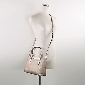 kate spade purse handbag crossbody Shimmy glitter (Rose gold)