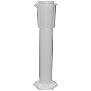 Dynalon 141805 Translucent Polypropylene 500mL Hydrometer Jar