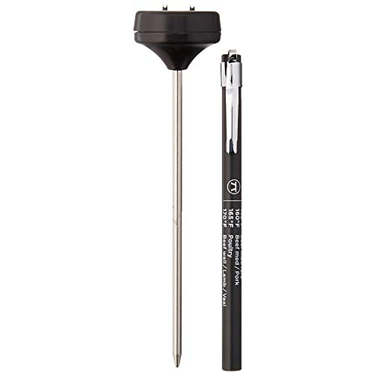 Outset F800 Instant-Read Digital Thermometer,Black