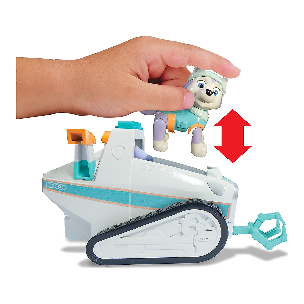 Paw Patrol Everest's Rescue Snowmobile, Vehicle & Figure