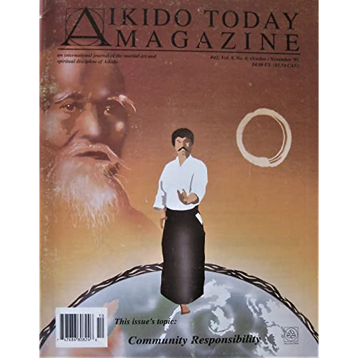 October/November 1995 Aikido Today Magazine John Stevens Rick Fields