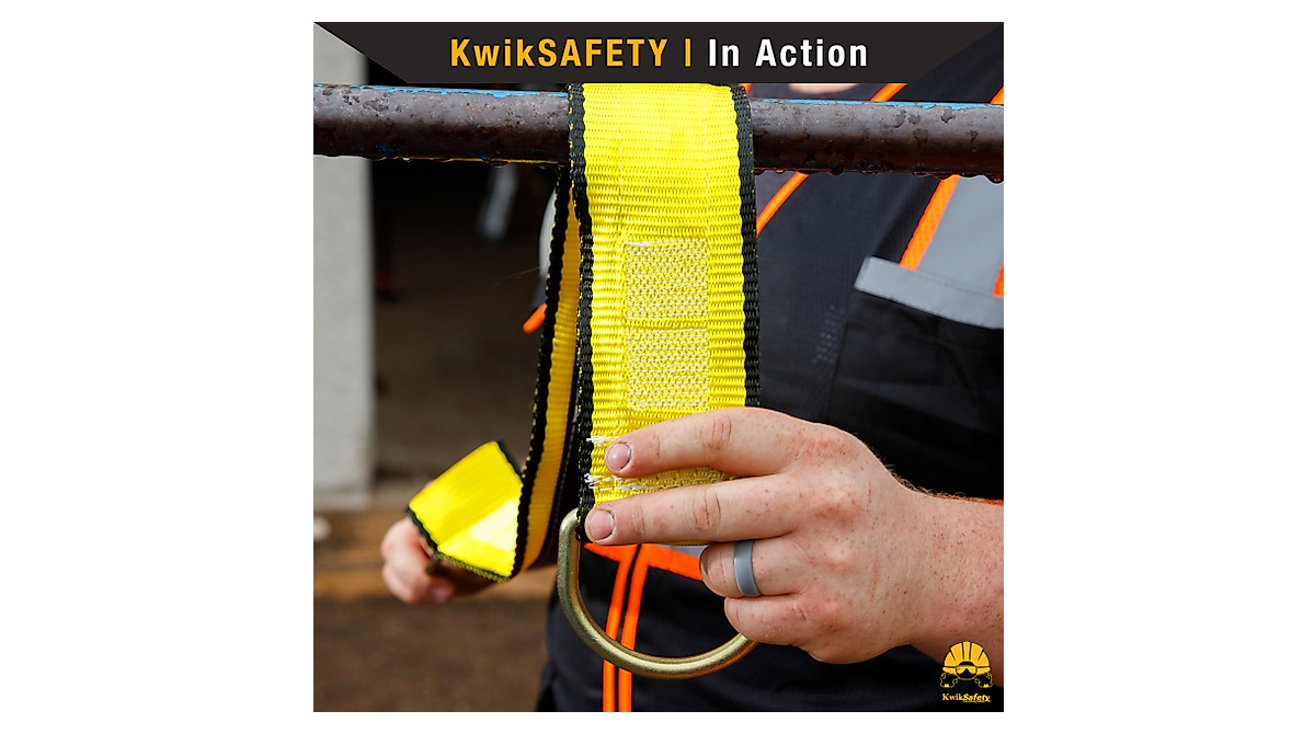 KwikSafety Gibbon Grip 3ft Safety Anchor for Fall Protection