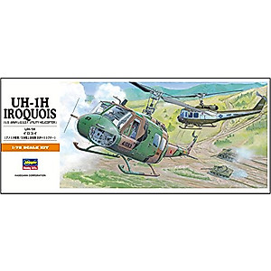 Hasegawa 00141 1/72 UH-1H Iroquois Huey Helicopter Plastic Model Kit A11
