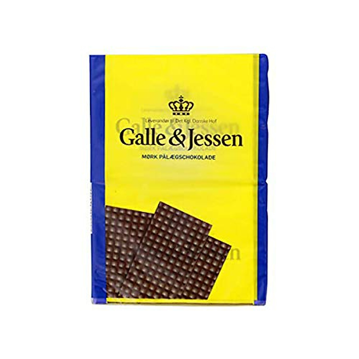Galle & Jessen Palaegschokolade Mork Dark Chocolate Sheets 216g (2-pack)