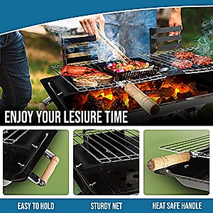 21st Century Tabletop hibachi grill - Japanese hibachi grill - hibachi grill outdoor - indoor hibachi grill - portable camping grill charcoal - Available with Premium Quality Centaurs AZ Gloves