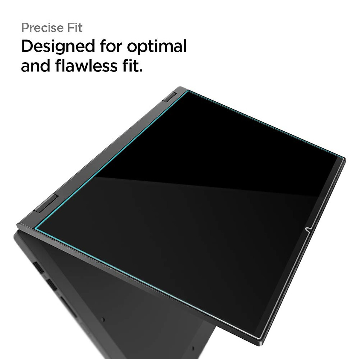 Tempered Glass Screen Protector [GlasTR Slim] Designed for Lenovo Idea Pad Flex 5-14 inch (81X20005US) [9H Hardness Tempered Glass]