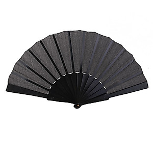 RAZZUM 2/Pack Solid Japanese Folding Fan
