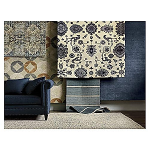 Crate and Barrel Destry Contemporary Handmade 100% Wool Rugs & Carpets (5'x8')
