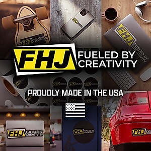 Santa Mouse Christmas Hole in Wall Sticker - Cute Hole in Wall 3D Holiday Decor Peel and Stick Sticker - Premium Quality Vinyl Bumper Stickers 2-Pack | 5-Inch on Widest Side | Made in USA FHJ1394