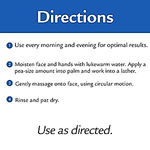 HADA LABO Goku-jyun Foaming Face Wash - 5.4 fl oz (160 mL) Bottle