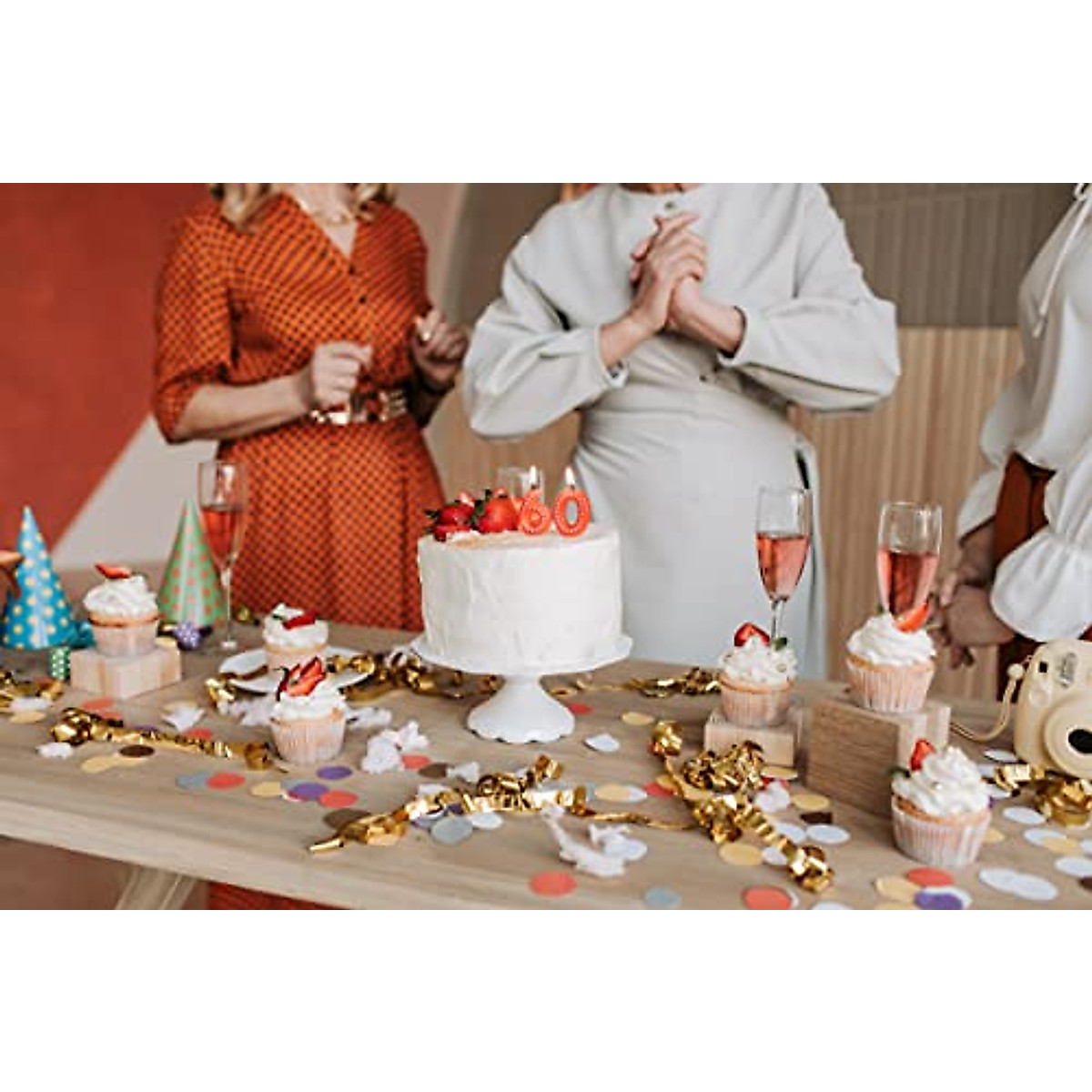 Green Direct Cupcake Liners - Standard Size Cupcake Wrappers to use for Pans or carrier or on stand - White Paper Baking Cups Pack of 500