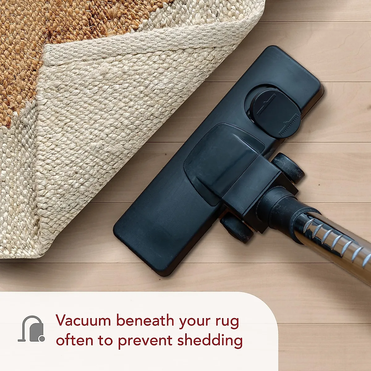 nuLOOM Pandora Diamond Jute Area Rug - 4x6 Jute Area Rug Global Inspired Ivory Rugs for Dining Room Rug Neutral Rug Living Room Rug Kitchen