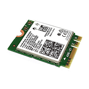 POINWER WiFi 6 Intel AX200 Up to 2974Mbps with Bluetooth 5.1 Wireles M.2 2.4G/5Ghz Card for Laptop PC with Windows 64 bit - Intel Model AX200NGW