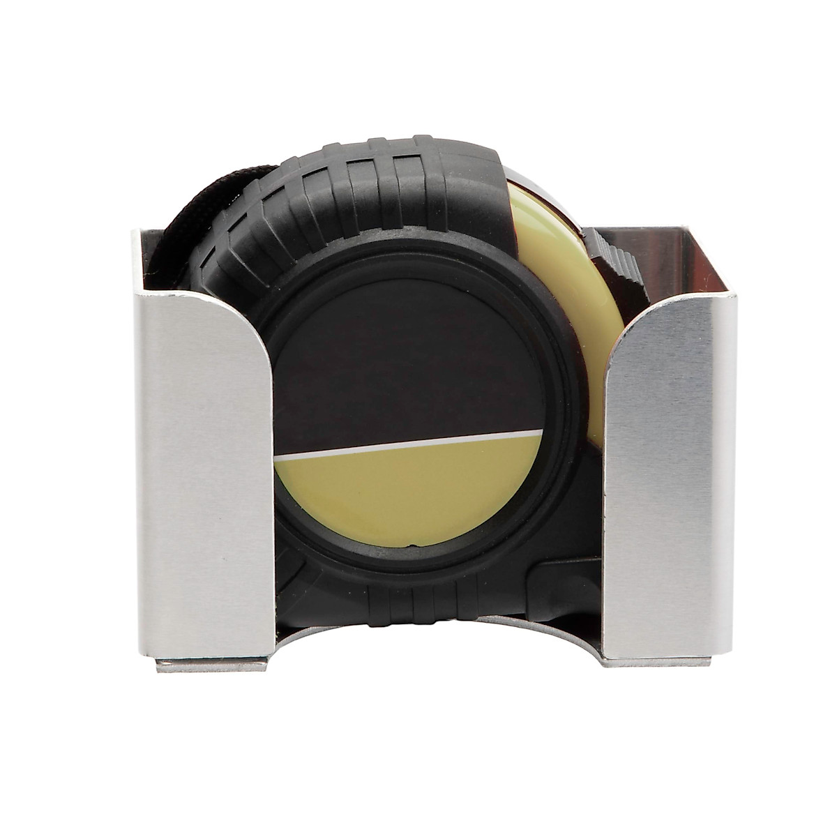 Extreme Max 5001.6299 Tape Measure Holder for Enclosed Race Trailer, Shop, Garage, Storage - Large, Silver