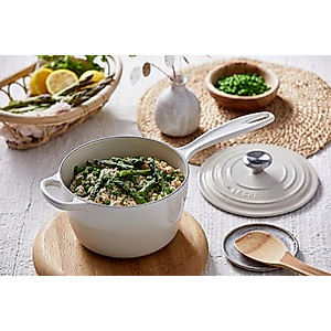 Le Creuset Enameled Cast Iron Signature Saucepan, 1.75 qt., Artichaut