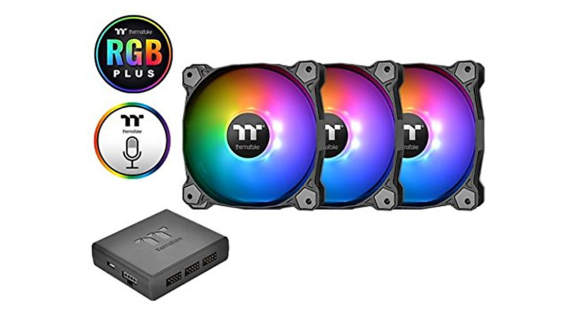 Thermaltake Pure Plus 12 RGB Fan - Control with Voice