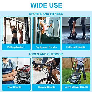 AosFero Self-fusing Silicone Tape(20mil), Fusion Grip Tape, Applicable to Silicone wrap for Barbells, Dumbbells, Pull-ups, and Tools Like Bike Handlebars, Wrenches, and More (1 in * 10 ft)
