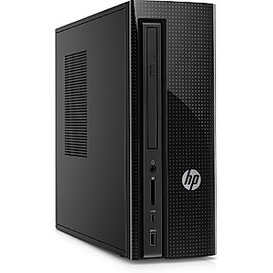HP Slimline 270-p033w Desktop Tower, Intel Celeron G3930 CPU, 4GB RAM, 500GB HDD Windows 10