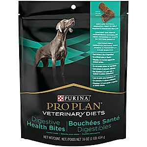 Purina Pro Plan Veterinary Diets Digestive Health Bites Dog Treats - (5) 16 Oz. Pouches