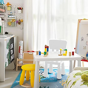 home stuff Children's chair, Kids Chair, in/outdoor/, Lightweight, Easy to Clean, white