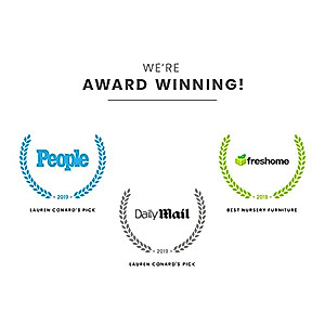 Delta Children Lancaster Rocking Chair Featuring Live Smart Fabric, Mist