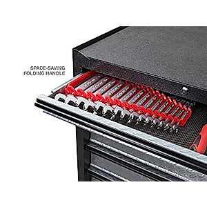 TEKTON Combination Wrench Set, 30-Piece (1/4-1 in., 8-22 mm) - Holder | 90191