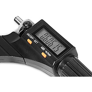 WEN 10725 Standard and Metric Digital Micrometer with 0 to 1-Inch Range, 00005-Inch Accuracy, LCD Readout and Storage Case