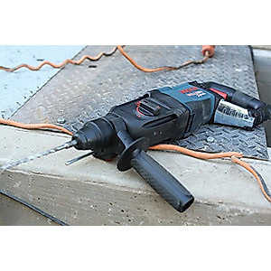 Bosch 11255VSR-GWS8 1" SDS-plus Bulldog Xtreme Rotary Hammer with 4-1/2" Small Angle Grinder, Blue