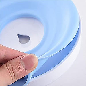 FUUIE Bowls for Food and Water Pet Buoyancy Drinking Bowl Anti-Spill Water Anti-Choke Dog Cat Floating Plate Drink Bowl Keep Dry Portable Detachable Pet Bowls (Color : Blue)