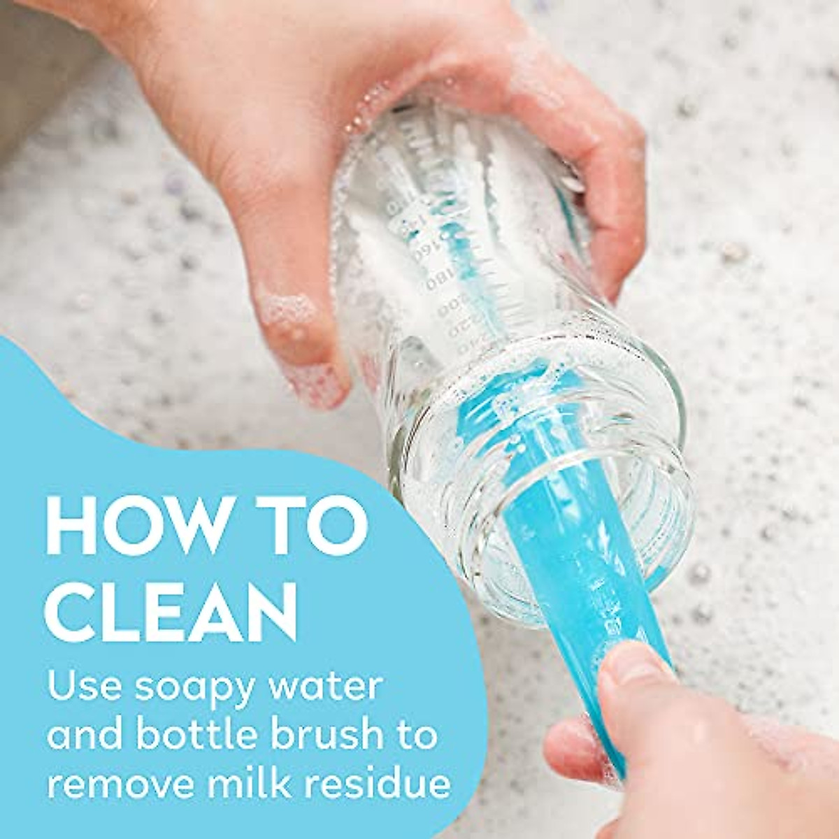 ORANGE HOUSE Baby Bottle Dish Soap Planted-Based Bottle Soap Cleaner, 21.9 Fl oz (3 Pack)