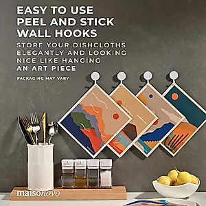 MaisoNovo Reusable Paper Towels Washable - Abiquiu Pack of 4