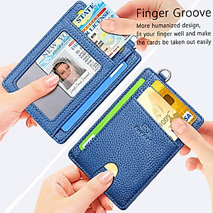 FurArt Slim Minimalist Wallet, Front Pocket Wallets, RFID Blocking, Credit Card Holder for Men & Women