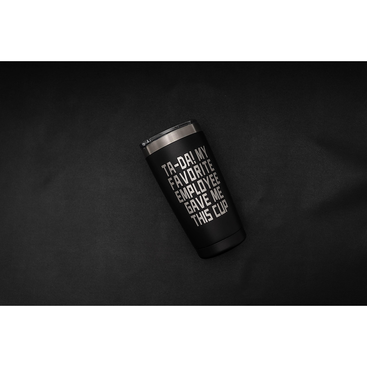 ARIABLE Ta-da My Favorite Employee Gave Me This Cup - Christmas Gifts for Boss from Employee - Best Gift Ideas for World Best Boss Ever, Men, Birthday, Principal, Bosses Day