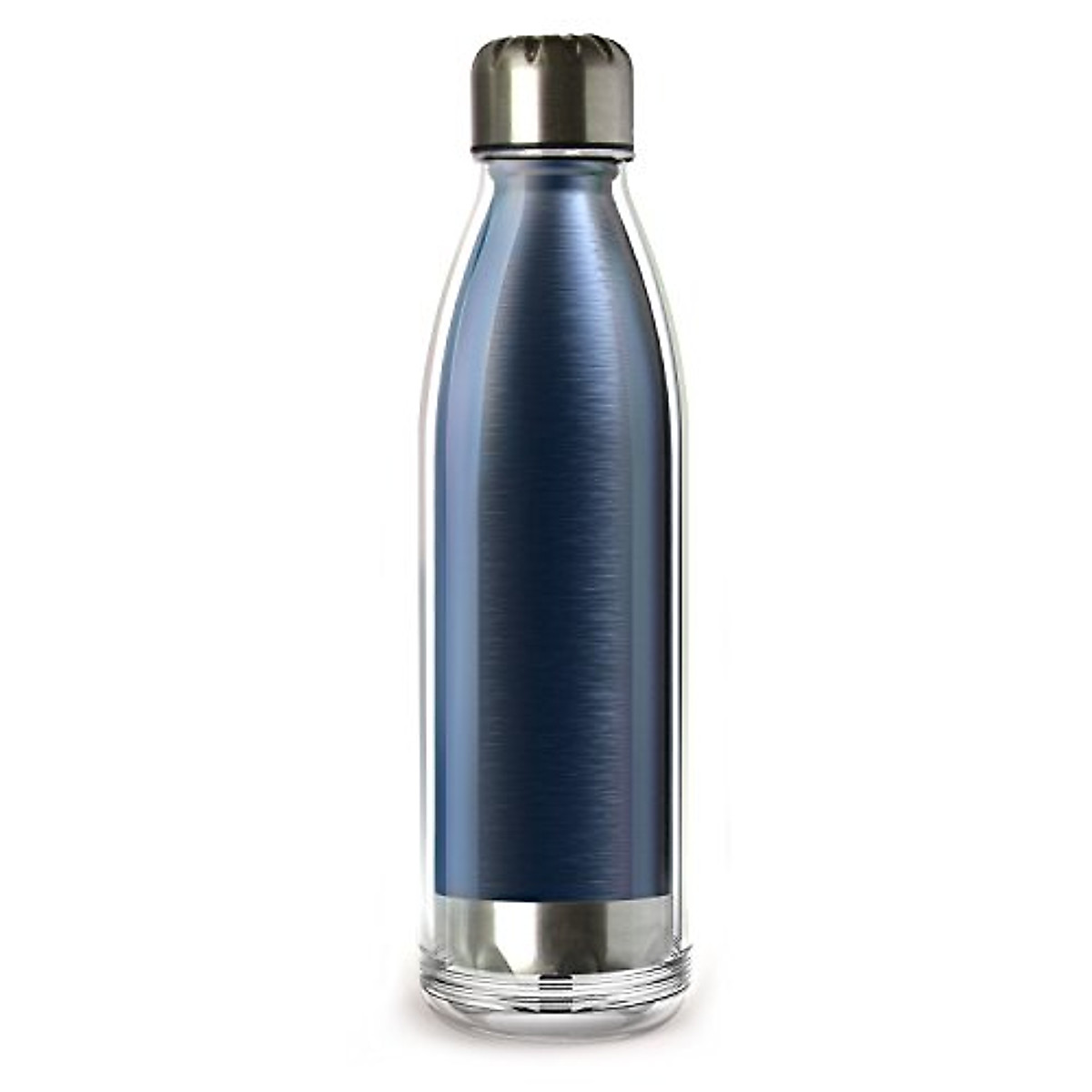 odash Asobu Viva la Vie 18-ounce Travel Bottle Blue