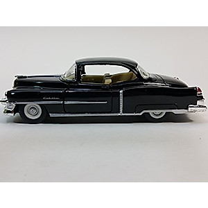 Kinsmart 1953 Cadillac Series 62 Black 2 Door Coupe 1/43 O Scale Diecast Car
