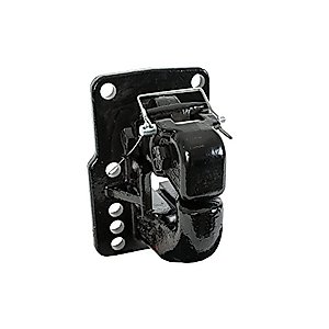 Buyers Products PH55 50 Ton Air Compensated Pintle Hook, 10-Hole Mount