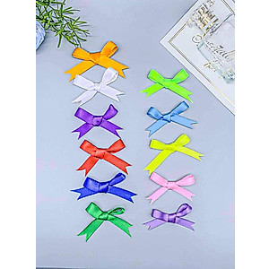 Leyice 1/2 Inch Satin Ribbon 100 Yards Craft Ribbon Double Sided Fabric Ribbons Roll for Gift Wrapping Hair Bows (Purple)