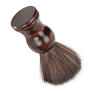 Beard Brush for Men, Nylon Bristles Shaving Brush, Quick Dry Dirt Removal Men Shaving Brush for Home and Salon