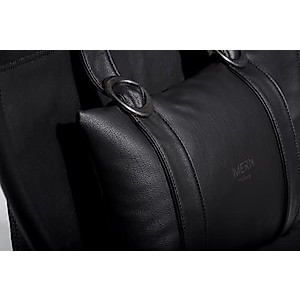 Mern Living Hanging Chair - Handmade Modern Hammock Chair, Hanging Chair for Bedroom, Indoor & Outdoor Patio Swing, Steel & Double Layer Faux Leather, Easy 3-Step Setup 275 lbs Capacity |