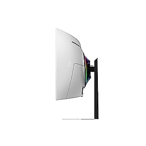 SAMSUNG 49" Odyssey QD-OLED G9 (G95SC) Series Curved Smart Gaming Monitor, 240Hz, 0.03ms, AMD Freestyle Premium Pro, G-Sync Compatible, Dual QHD, Neo Quantum Processor Pro, LS49CG954SNXZA, 2023