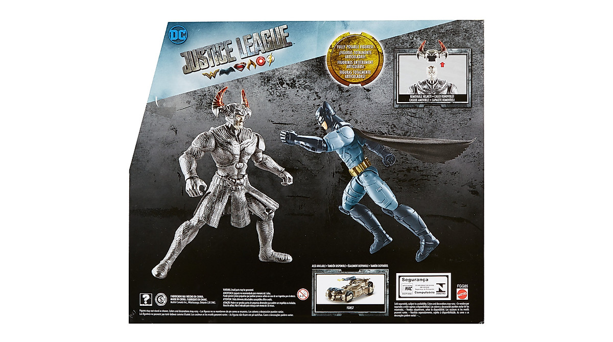 Justice League Steppenwolf vs Batman 2-Pack Action Figures