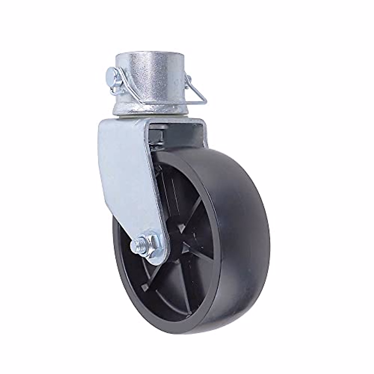 YEOPGYEON Jack Wheel with Pin 6 Inch - Capacity 1200lbs fits Any Jack Better Soft Ground Roll Trailer Parts