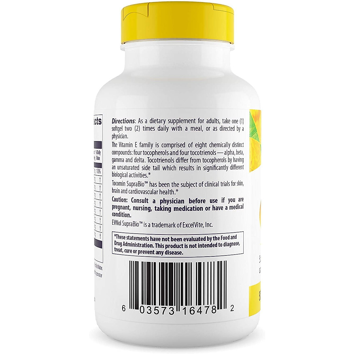 Healthy Origins Tocomin SupraBio (Tocotrienols), 50 mg - Supports Heart Health & Cardiovascular System - Tocotrienol & Vitamin E Supplement - Gluten-Free Skin Support - 150 Softgels