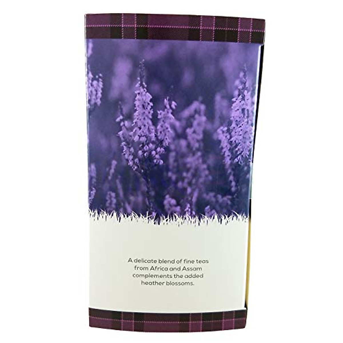 Edinburgh Tea and Coffee Company Scottish Heather Infused Black Tea, 25 Count Envelope/Tag Teabags