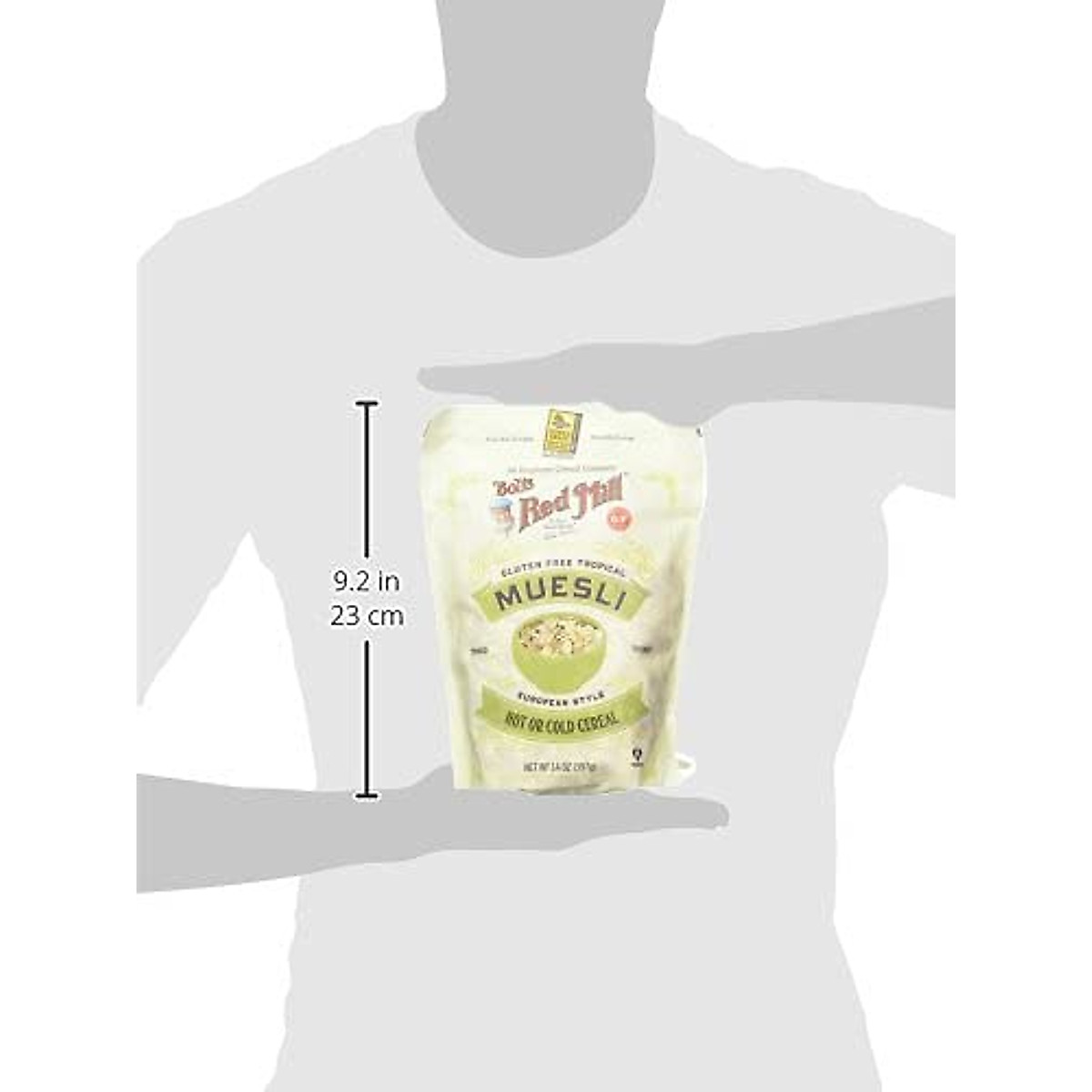 Bob's Red Mill Tropical Muesli, 14 Ounce (Pack of 3)