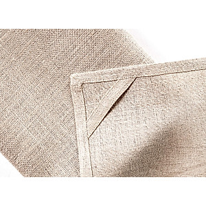 Solino Home Linen Kitchen Towels 17 x 26 Inch – Natural, 100% Pure Linen Tea Towels Set of 2 – Handcrafted from European Flax and Machine Washable