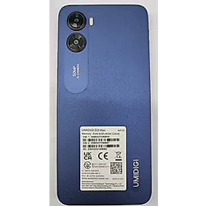 UMIDIGI G3 MAX 8+128GB Android 13 Unlocked Cell Phone,50MP Ultra-Clear AI Camera Smartphone,6.6-inch FHD Display Android Phone,5150mAh Massive Battery Mobile Phone Support Expandable Up to 1TB