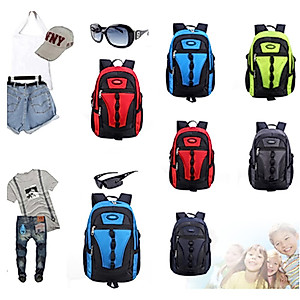 Casual Daypack Book Bags Waterproof School Bag Travel Knapsack Bags for High School Teens Elementary Backpack