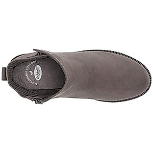 Dr. Scholl's Shoes Women's Trix Ankle Boot, Grey, 8.5