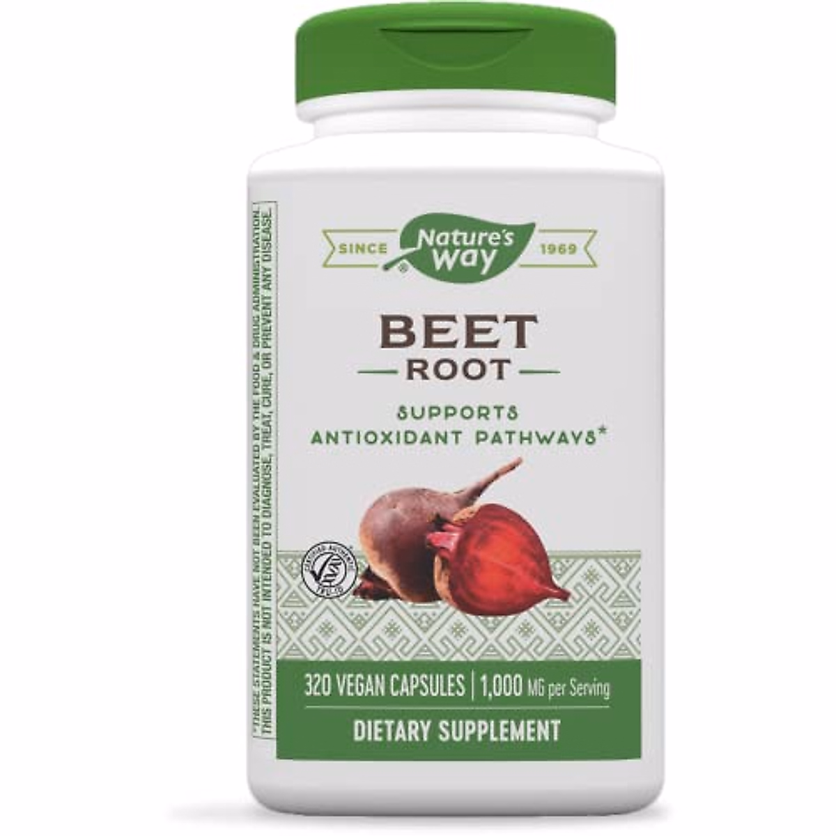 Nature's Way Beet Root, 1000 mg per serving, 320 Capsules